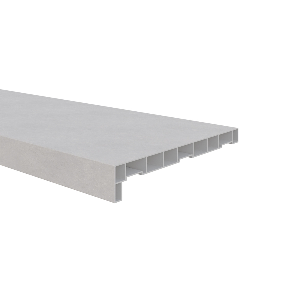 Milinboard steenlook vensterbank 250 mm - Freestone light