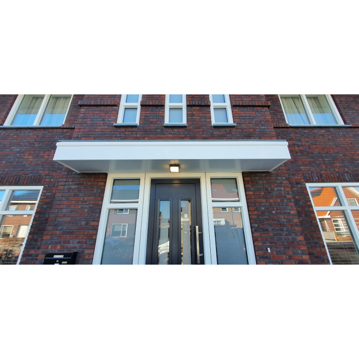 Keralit dakrand boeideel 200mm Wit | Onderhoudsvrij